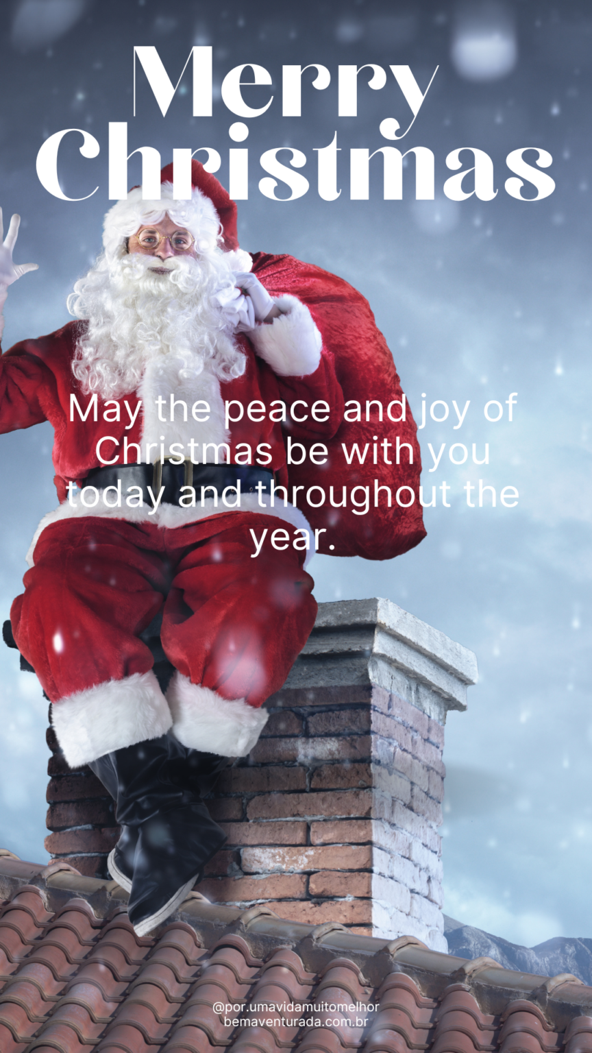 Christmas messages - Bem aventurada