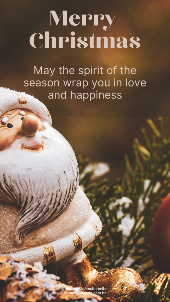 Christmas messages - Bem aventurada